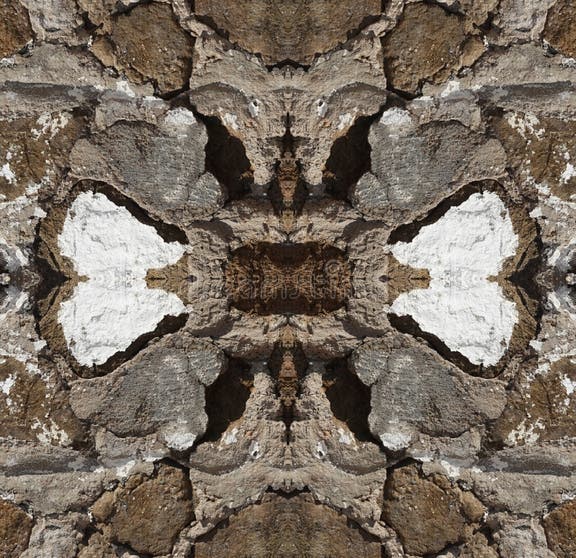 Abstract Organic Image. Symmetrical Pattern Texture. Kaleida Design ...