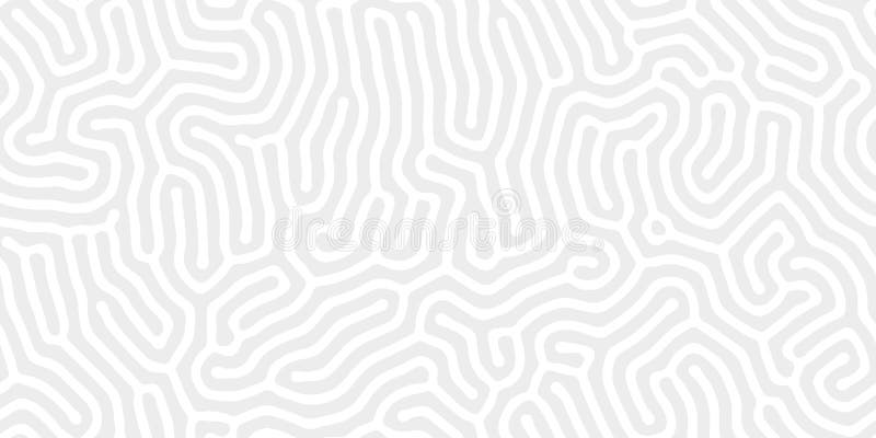 Abstract Organic Light Grey Seamless Pattern Stock Vector ...
