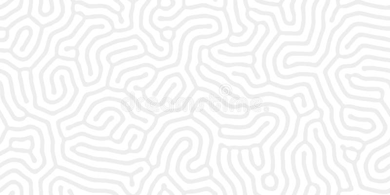 Abstract Organic Light Grey Seamless Pattern Stock Vector ...