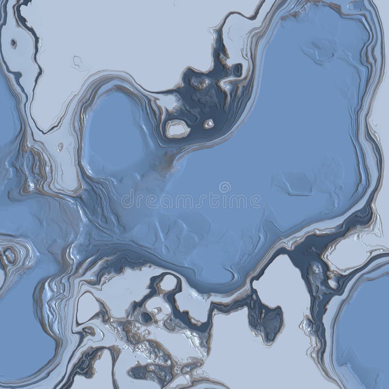 Abstract Organic Like Texture Design Different Forms Stock Illustration ...