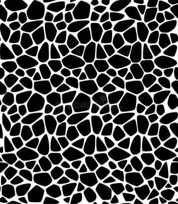 Abstract Organic Mesh Seamless Pattern. Stock Vector - Illustration of ...