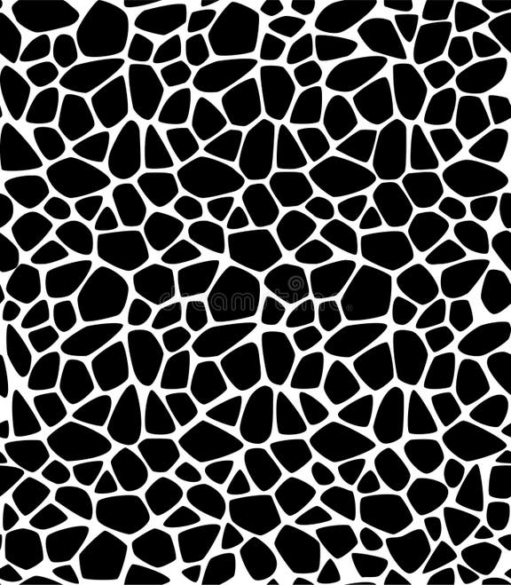 Abstract Organic Mesh Seamless Pattern. Stock Vector - Illustration of ...