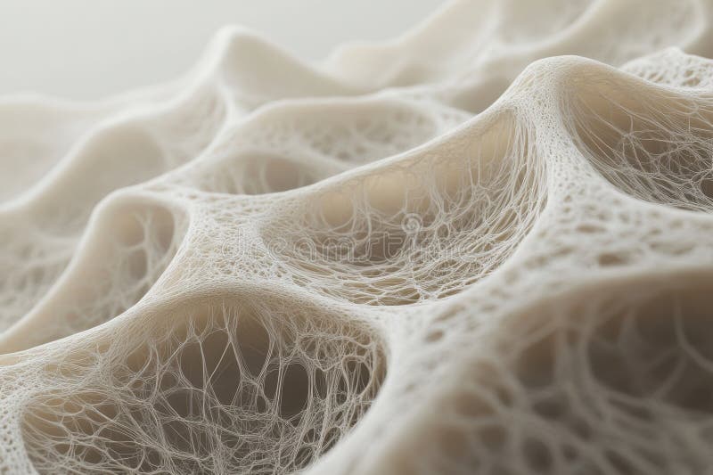 Abstract Organic Network Structure Complex Web Like Patterns Stock