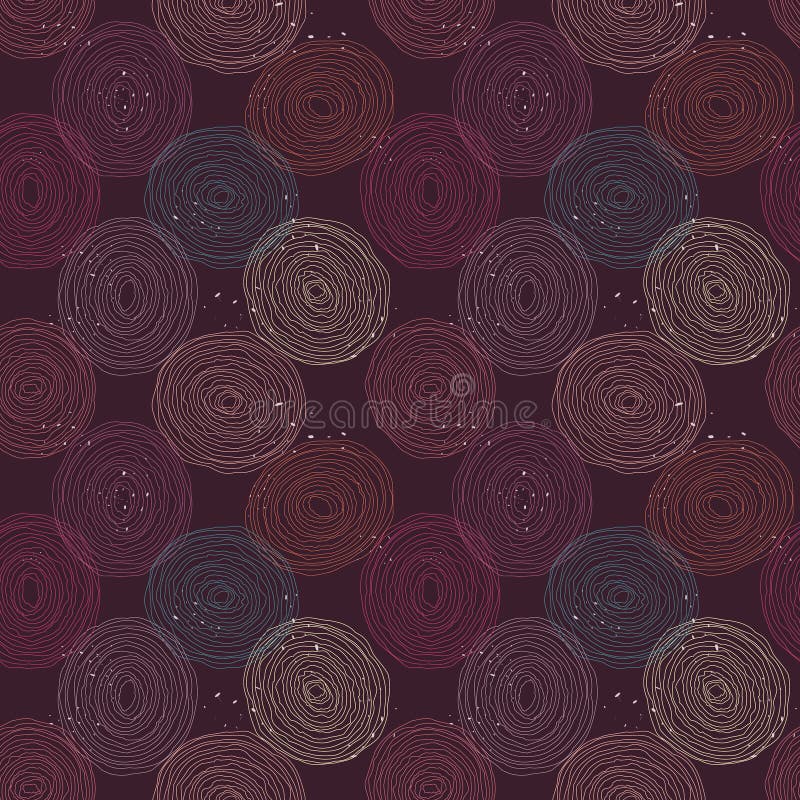 Abstract Organic Repeating Pattern with Hand Drawn Details. for Graphic ...