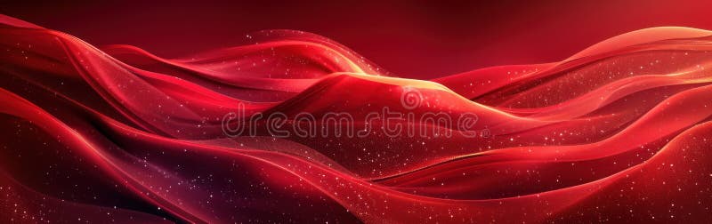 Red Waving Lines: Abstract Organic Texture Background for Webdesign ...