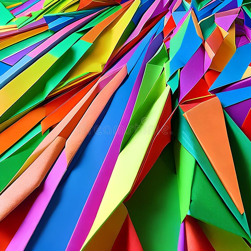 1098 Abstract Origami Paper: a Modern and Geometric Background ...