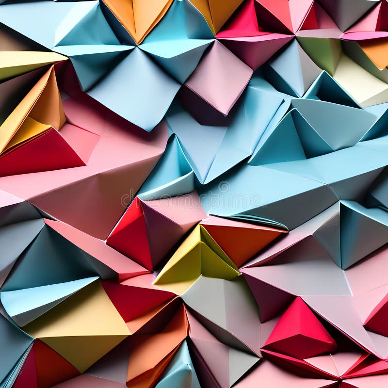 741 Abstract Origami Shapes: a Contemporary Background Featuring ...
