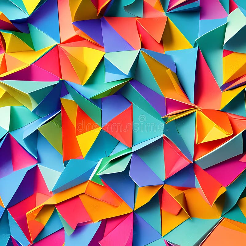 741 Abstract Origami Shapes: a Contemporary Background Featuring ...