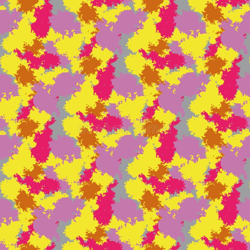 Abstract Ornament of Multi-colored Spots Stock Vector - Illustration of ...