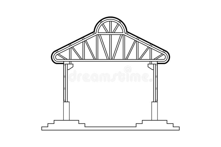 Rafters Cartoon Stock Illustrations – 17 Rafters Cartoon Stock ...