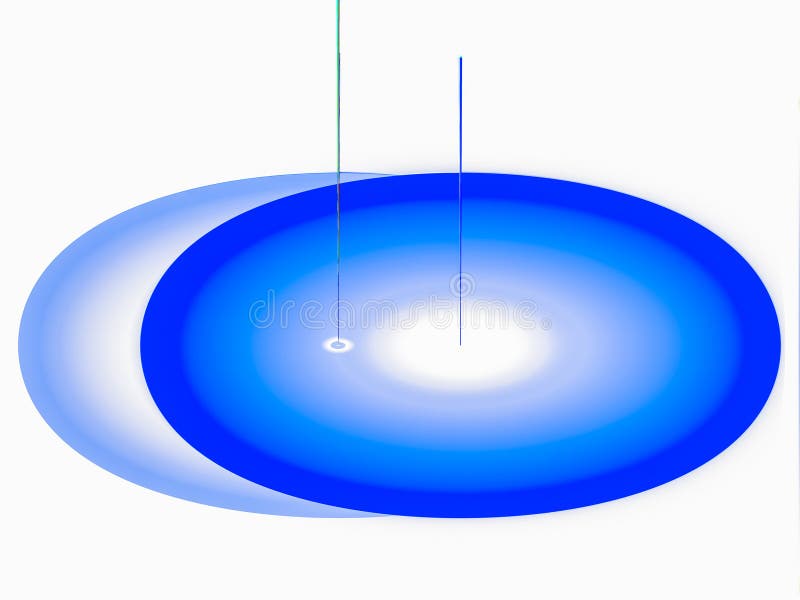 Oval Filled Gradient Ellipse Shape with Highlights Stock Illustration ...