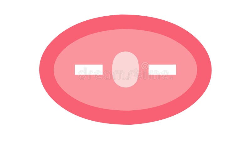 Abstract Oval Shape Geometric Design Icon , Vector Design Generative AI ...