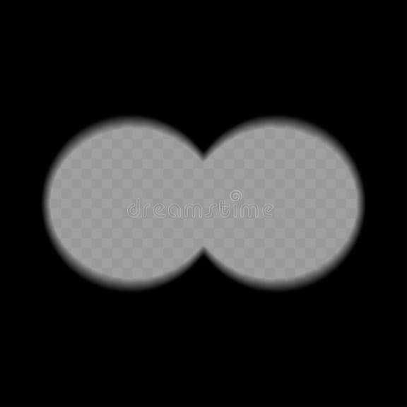 Abstract Oval Shapes with Soft Gradient Glow. Vector Stock Vector ...