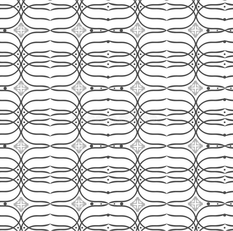 Abstract Overlapped Curly Bracket Pattern Stock Illustration ...