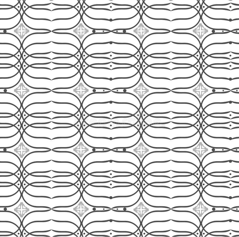 Abstract Overlapped Curly Bracket Pattern Stock Illustration ...