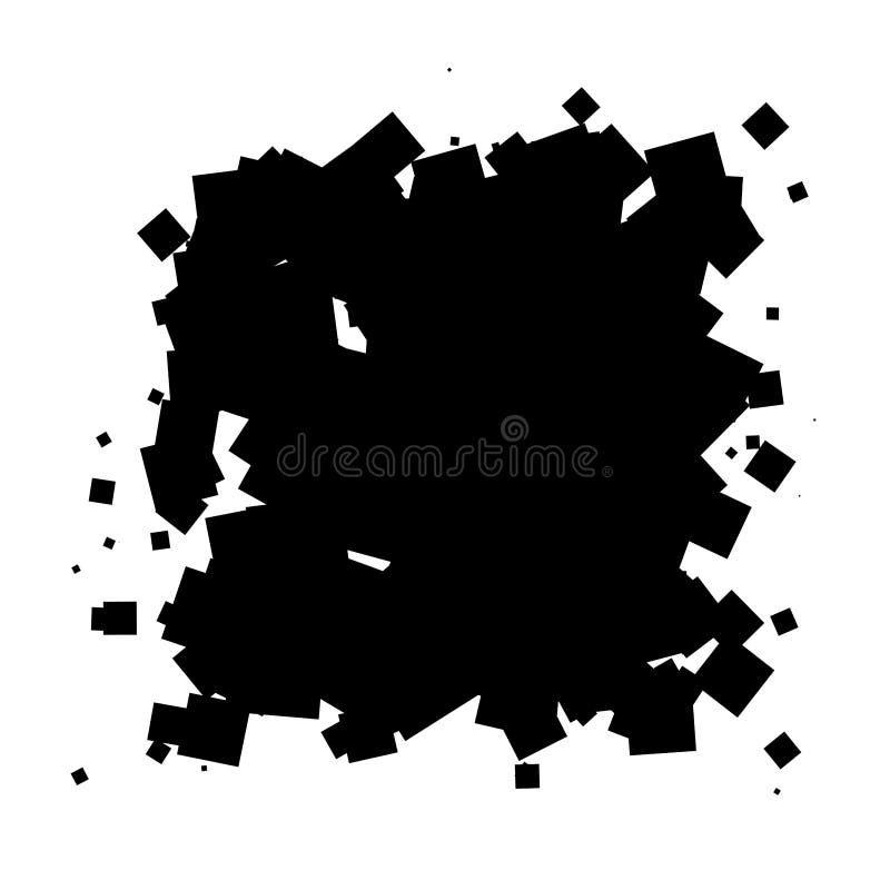 Abstract Overlapping Squares Element Vector Illustraiton Stock Vector ...