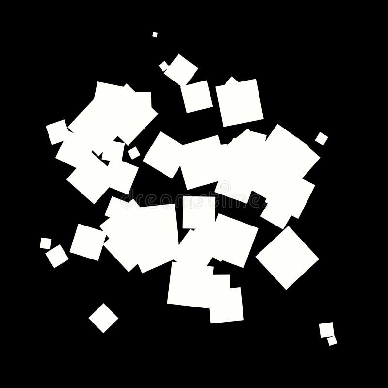 Abstract Overlapping Squares Element Vector Illustraiton Stock Vector ...