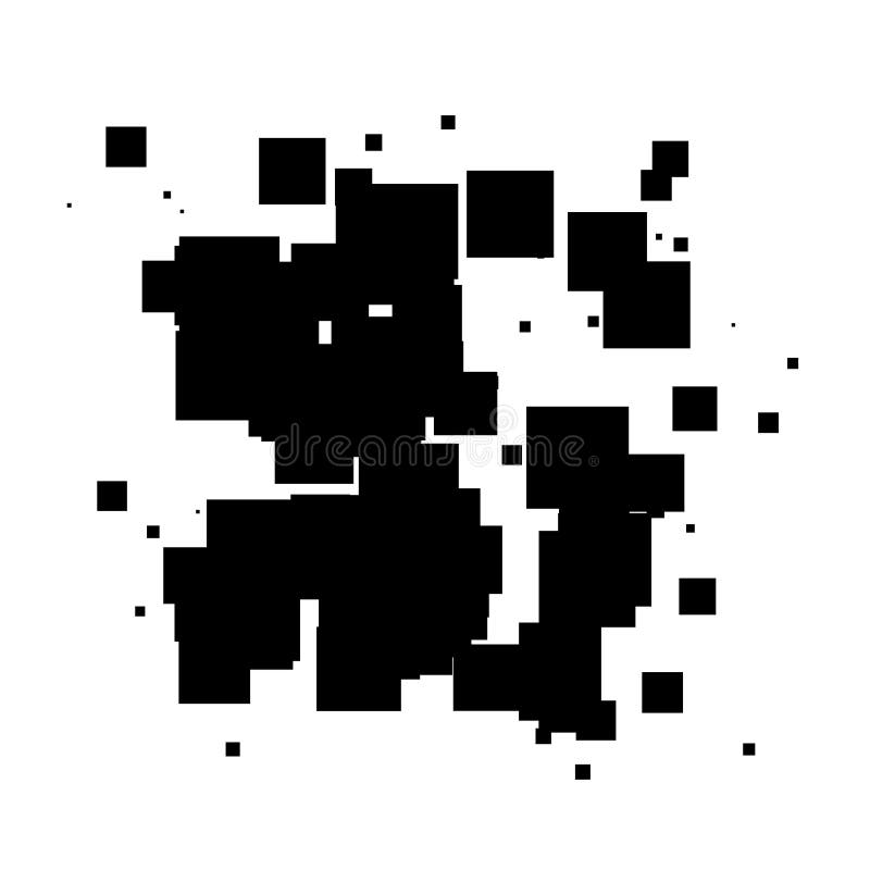 Abstract Overlapping Squares Pattern Vector Illustraiton Stock Vector ...