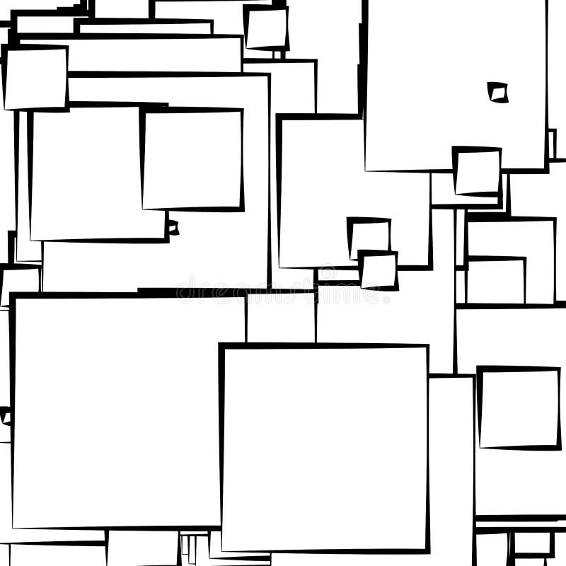 Abstract Overlapping Squares Pattern Vector Illustraiton Stock Vector ...