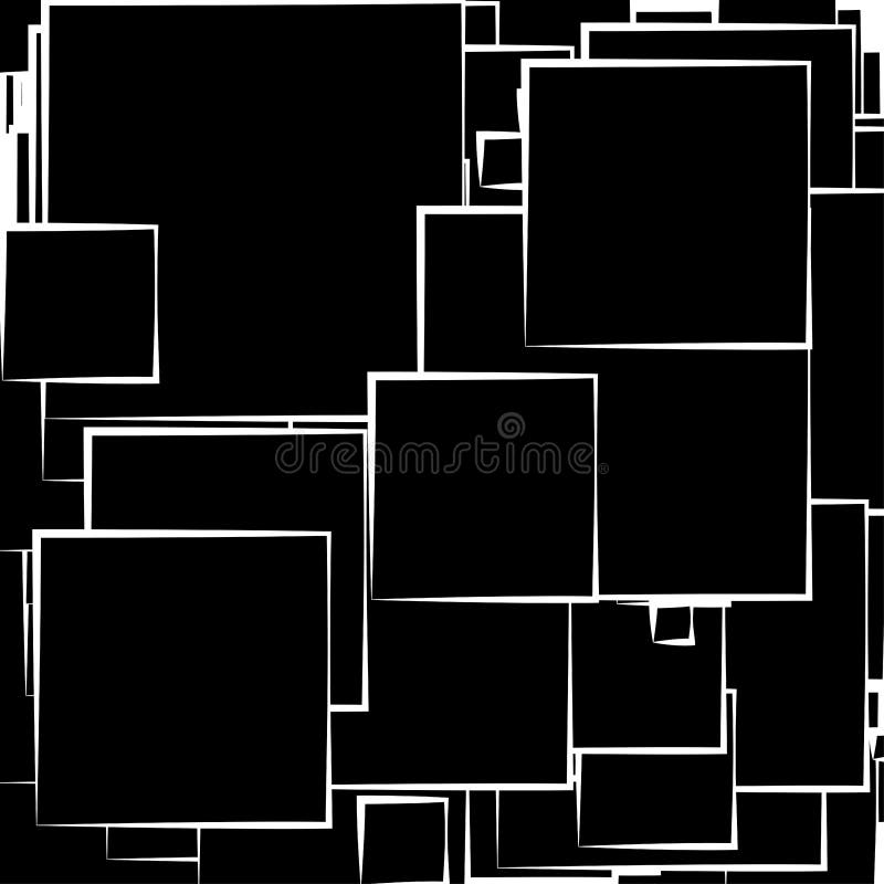 Abstract Overlapping Squares Pattern Vector Illustraiton Stock Vector ...