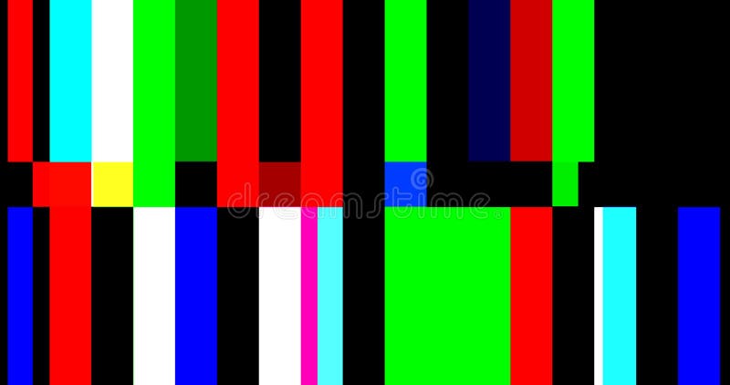 Abstract Overlay Light Background Animation of a Pattern Glitch from an ...