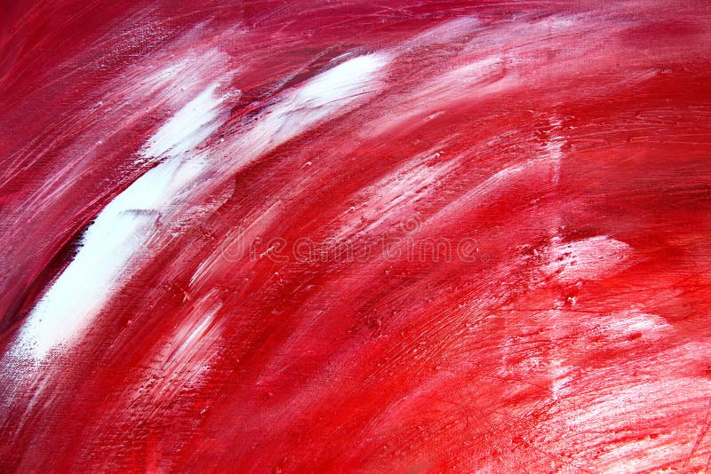 Abstract Paint Background in Red Colors Stock Photo - Image of pattern ...