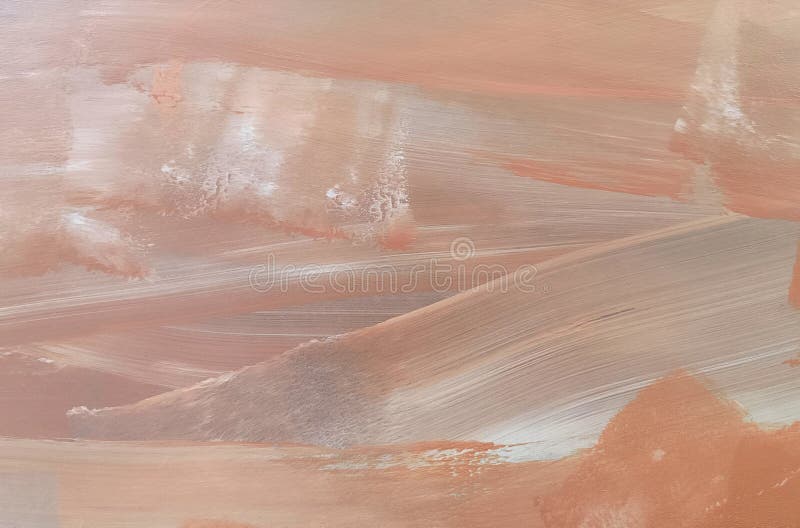 Abstract Paint Brush Brown Color Stock Photo - Image of faded, light ...