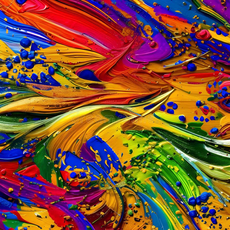 164 Abstract Paint: a Creative and Artistic Background Featuring ...