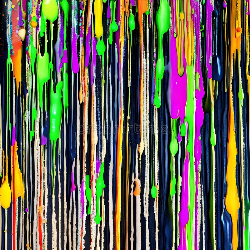 557 Abstract Paint Drips: an Artistic and Expressive Background ...
