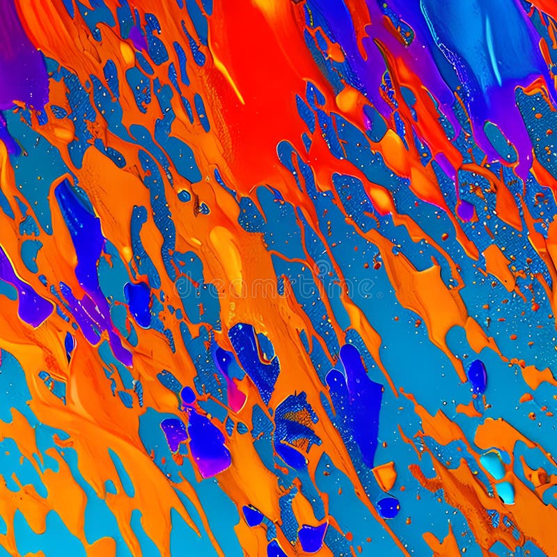 697 Abstract Paint Drips: an Artistic and Expressive Background ...