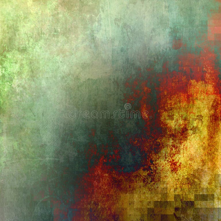 Abstract Paint Gradient with Square Grid Added Stock Illustration ...