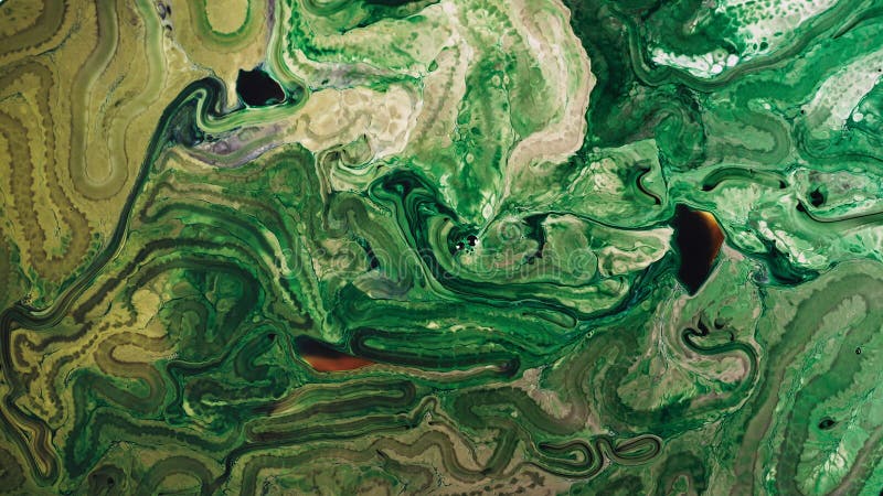 Abstract Paint Ink Spread Like Explosion on Milky Surface Stock Video ...