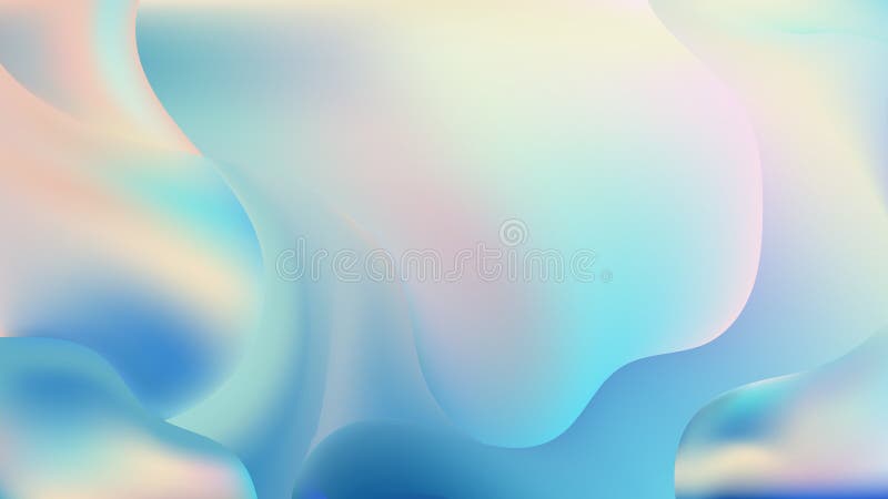 Abstract Paint Liquid or Fluid Blue Gradient Shape Flow Background and ...
