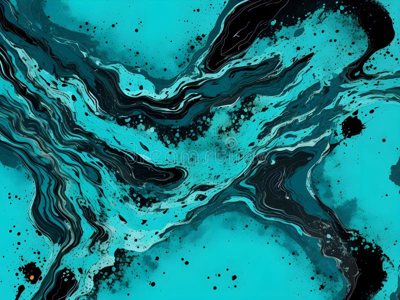 Abstract Paint Splash Background Light Blue Splatter Stock Illustration ...