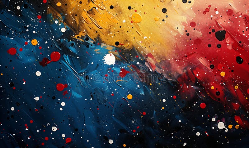 Abstract Paint Splatter Background Stock Photo - Image of blue, paint ...