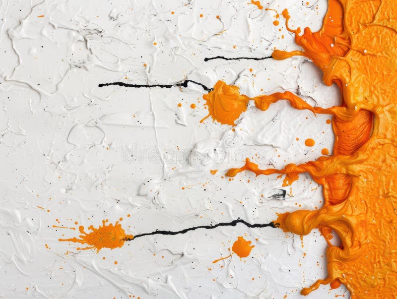 Abstract Paint Splatter Texture Background Stock Illustration - Illustration of design, acrylic ...