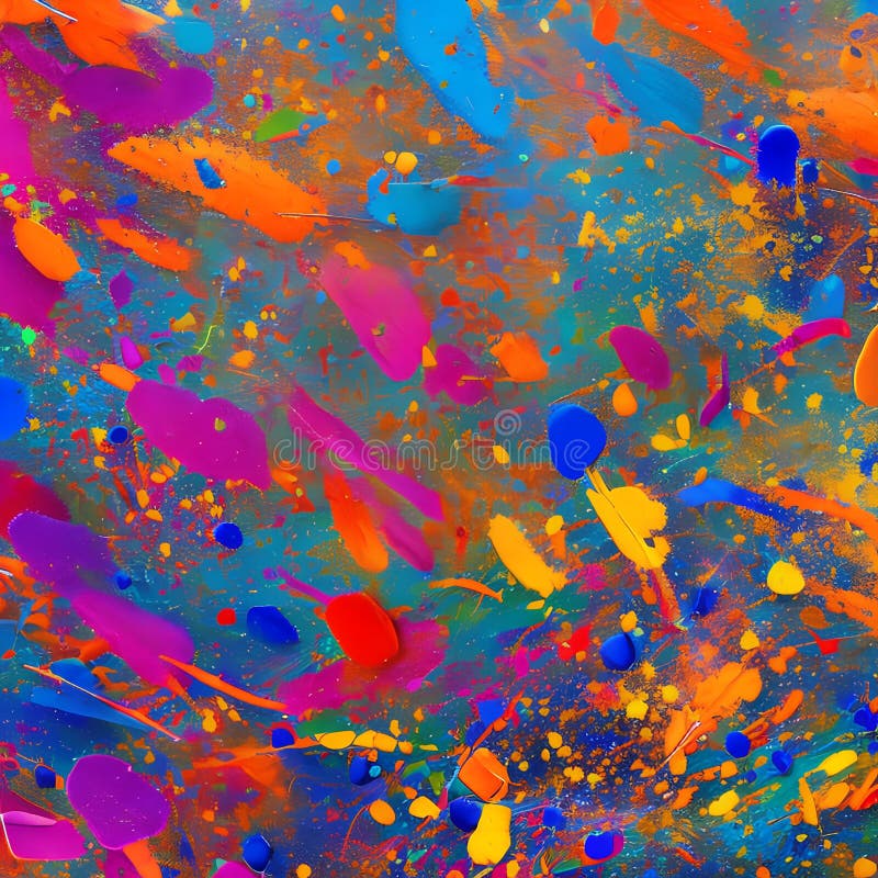 1419 Abstract Paint Splatters: an Artistic and Abstract Background ...