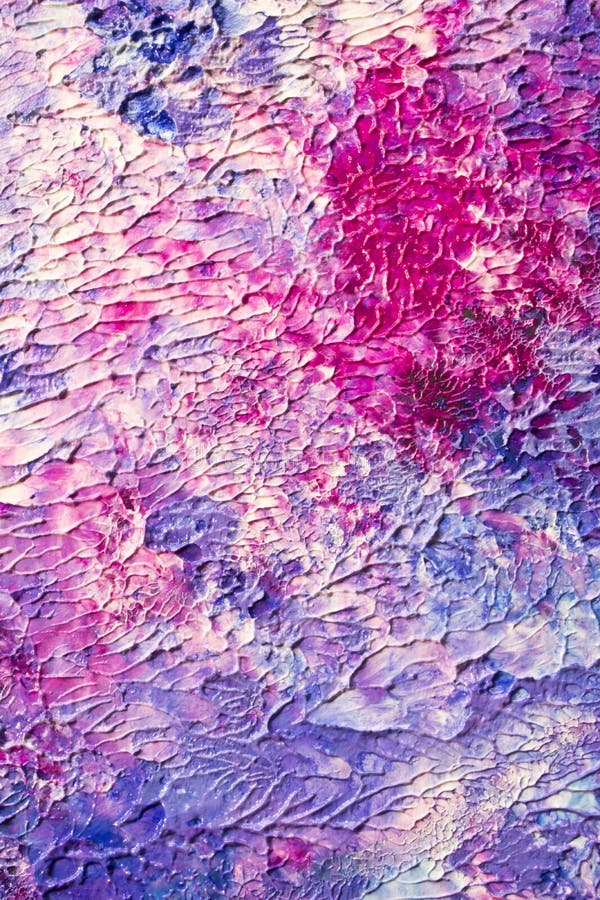 Abstract Paint Streaks and Marks on Black Background Stock Photo ...