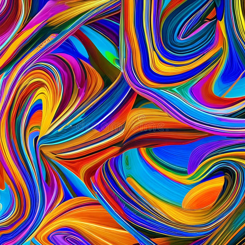 1235 Abstract Paint Strokes: a Captivating and Abstract Background ...