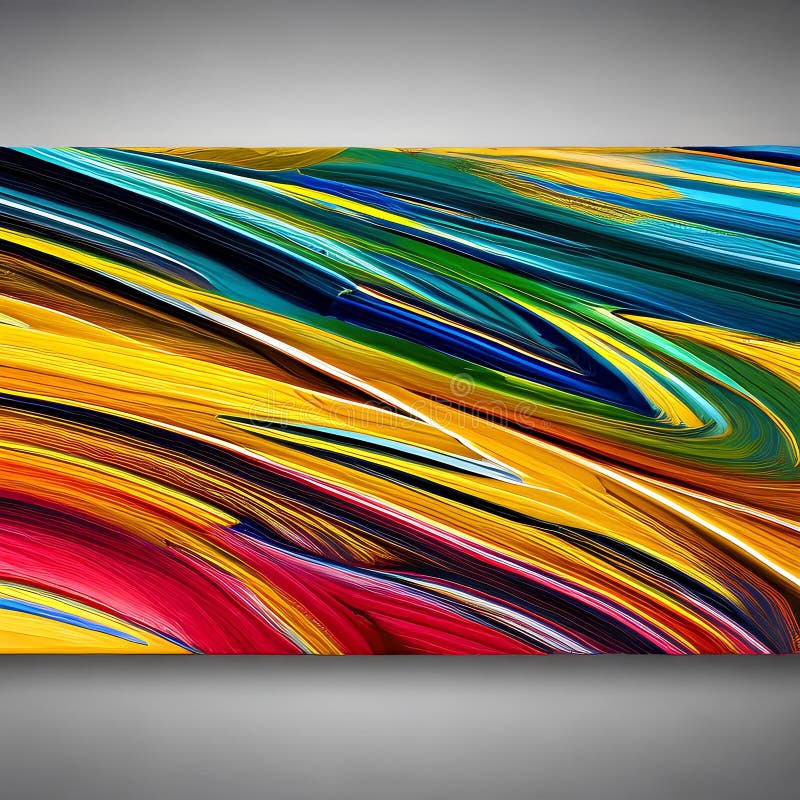 1235 Abstract Paint Strokes: a Captivating and Abstract Background ...