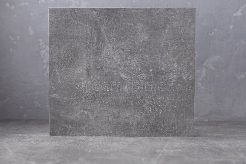 Abstract Painted Background Texture at Grey Table Top. Front View of ...