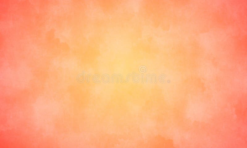 Abstract Painted Light Orange Watercolor Background, Abstract Beautiful ...