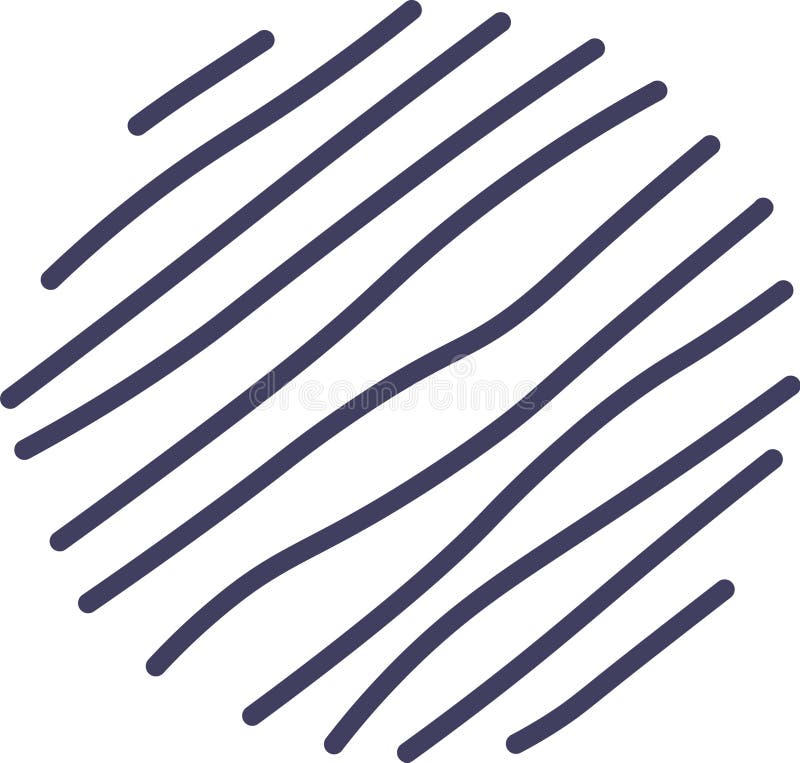 Abstract Painted Lined Circle Stock Vector - Illustration of graphic ...