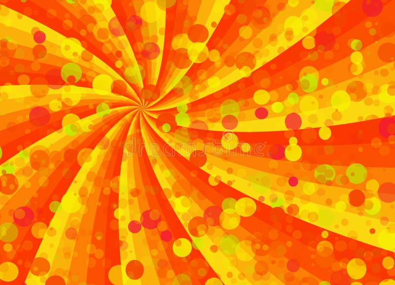 Sunshine Abstract Ray Backgrounds. Sunbeam Pattern Stock Illustration ...