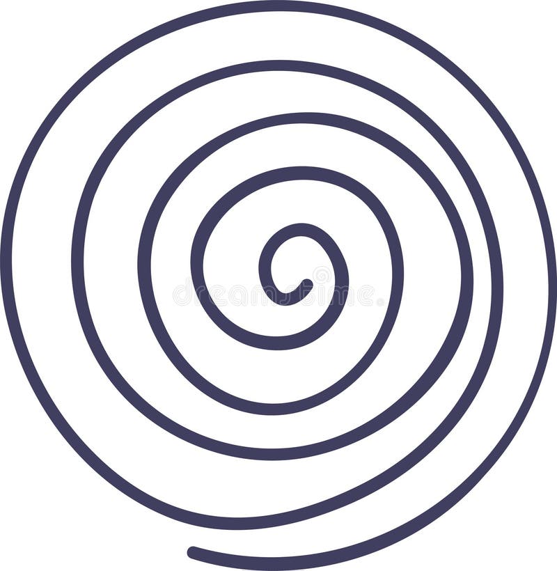 Abstract Painted Swirl stock vector. Illustration of texture - 309790447