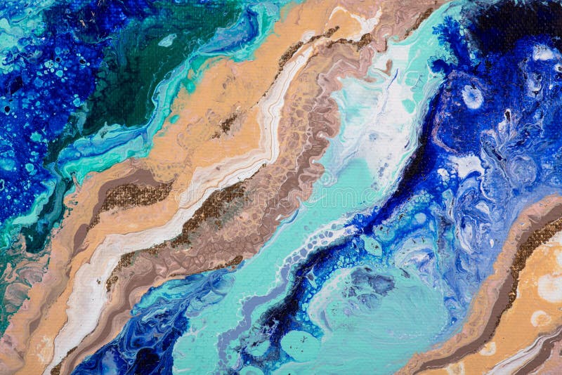 Abstract Painting Background with a Perfect Contrast Surface. Stock ...