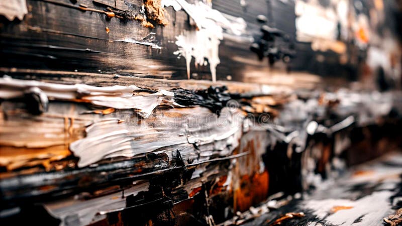 A Tapestry of Textures: an Abstract Exploration of Surface and Depth Machine-created Stock Image ...