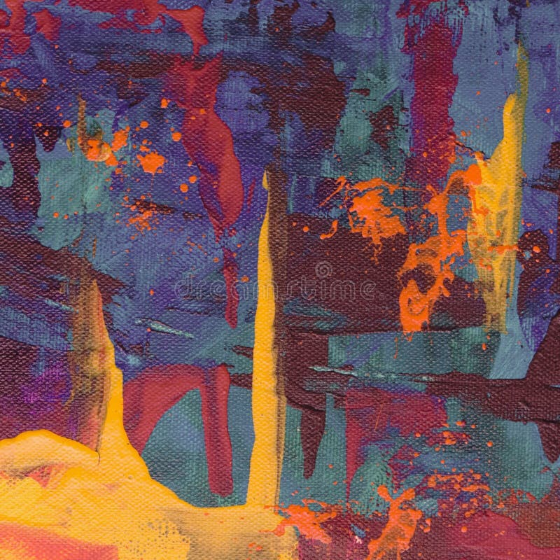 Abstract Painting Digital Paper Stock Illustration - Illustration of ...