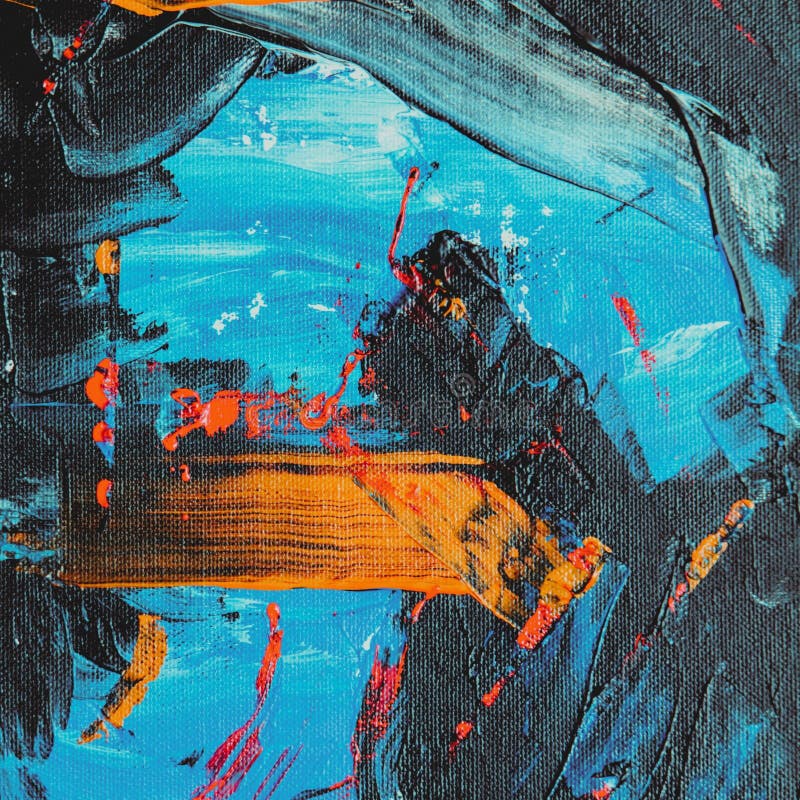 Abstract Painting Digital Paper Stock Illustration - Illustration of ...