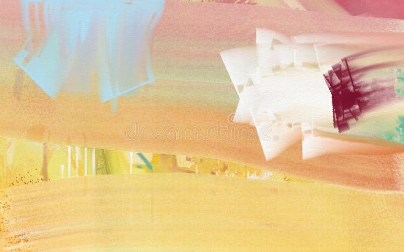 Abstract Painting stock image. Image of modern, expression - 77463275